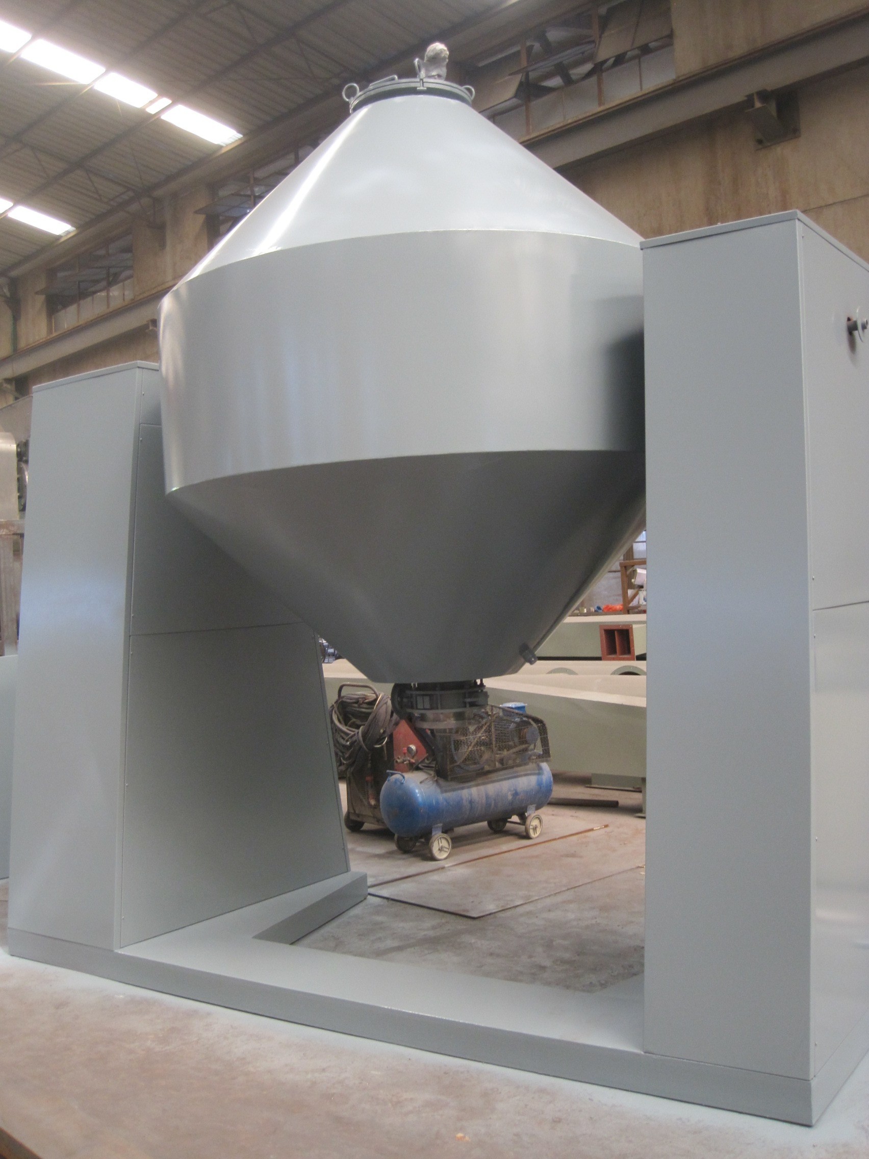 SUS304 SUS316l SZH Series Additive agent Double-Conical Mixing Machine ...