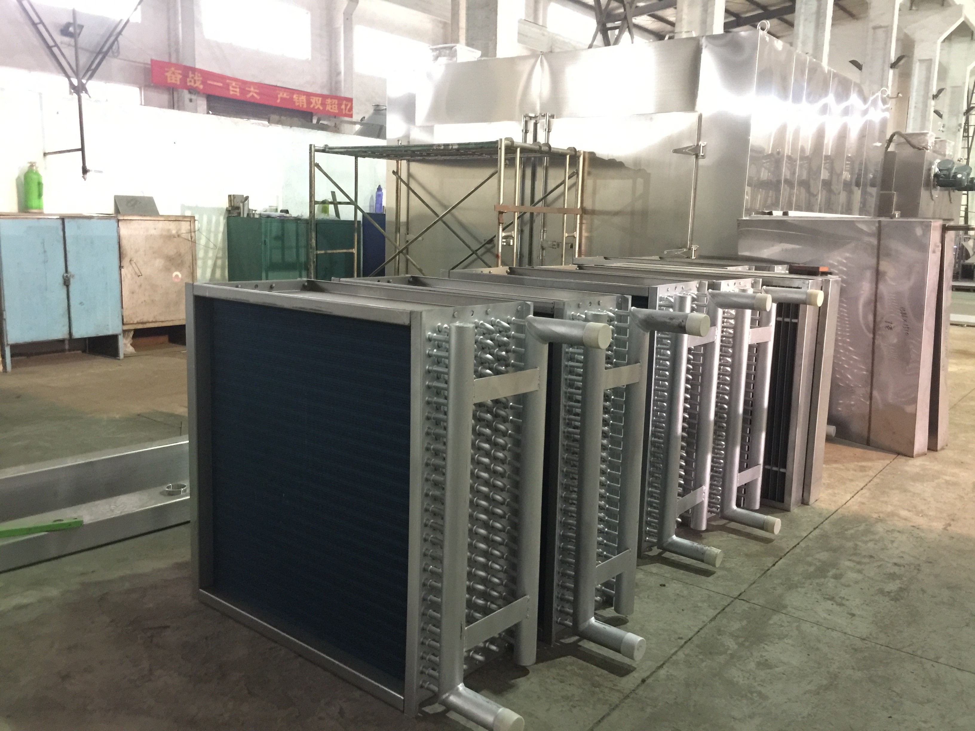 Plate Type Heat Exchanger Machine Fot Hot Air Warming / Conditioning ...