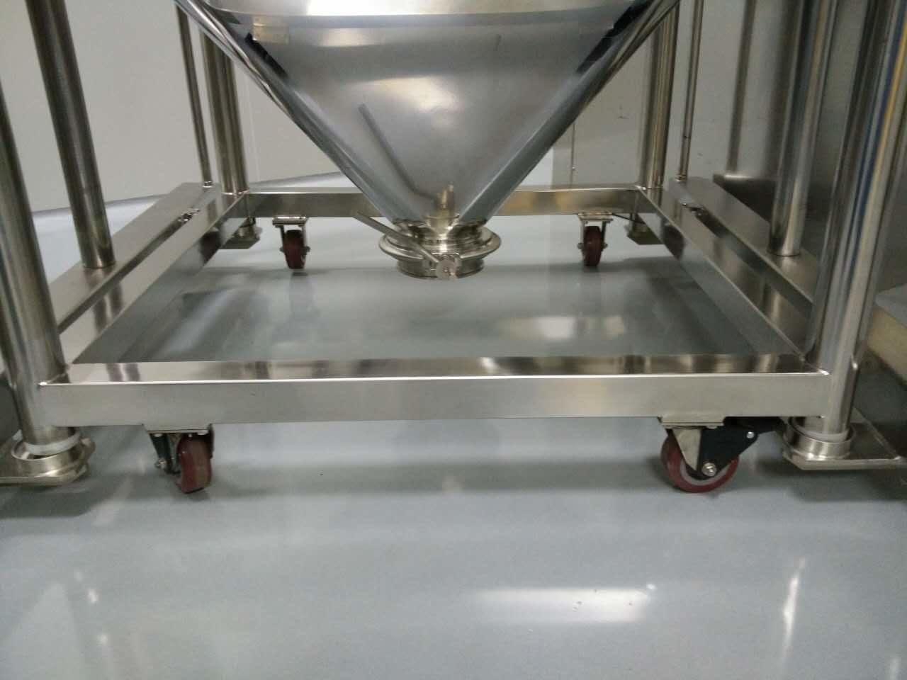 SUS316L SUS304 HLD hopper mixing machine used for mixing powder ...